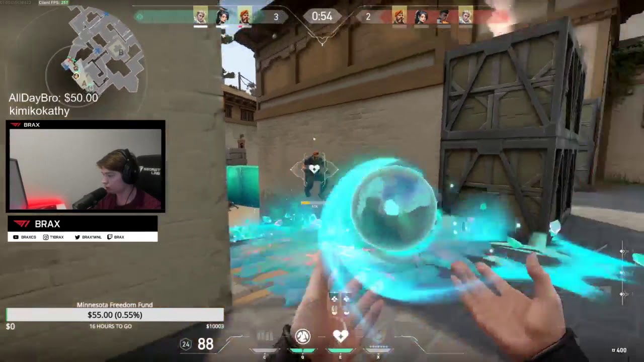 BRAX DESTROYS PRO TEAM IN NEW PATCH with SAGE [FULL VALORANT MATCH ...