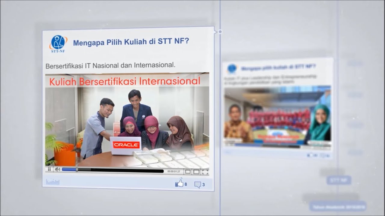 Penerimaan Mahasiswa Baru STT NF 2015/2016 - YouTube