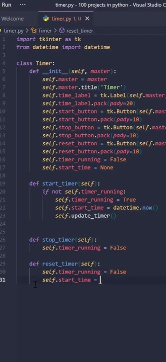 How To Create A Timer With Python Tkinter A Step By Step Guide For Beginners Shorts Youtube