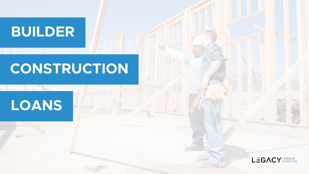 Builder Construction Loans for MLOs - YouTube