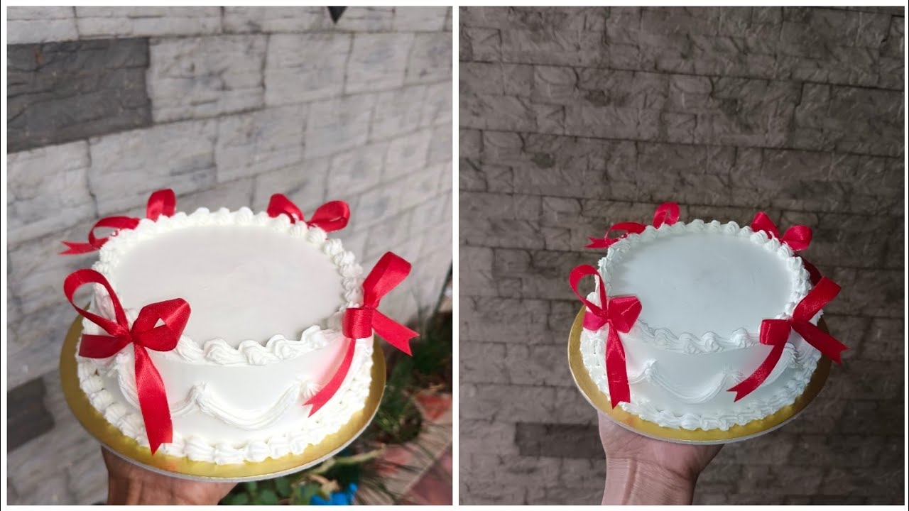 Trending Ribbon Theme design Cake | Chocolate Mousse Cake In Ribbon ...