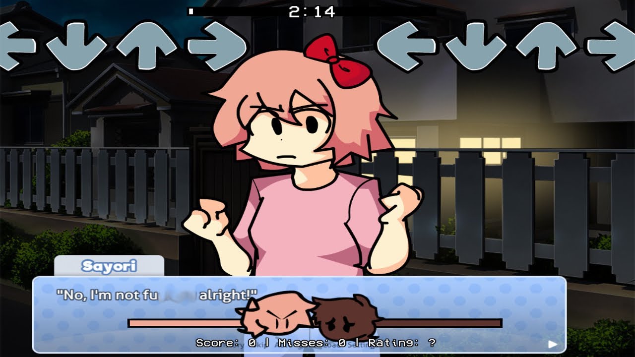 FNF - No, I'm not Funkin' Alright!! | DDLC V.S. Sayori - FNF MODS (HARD ...