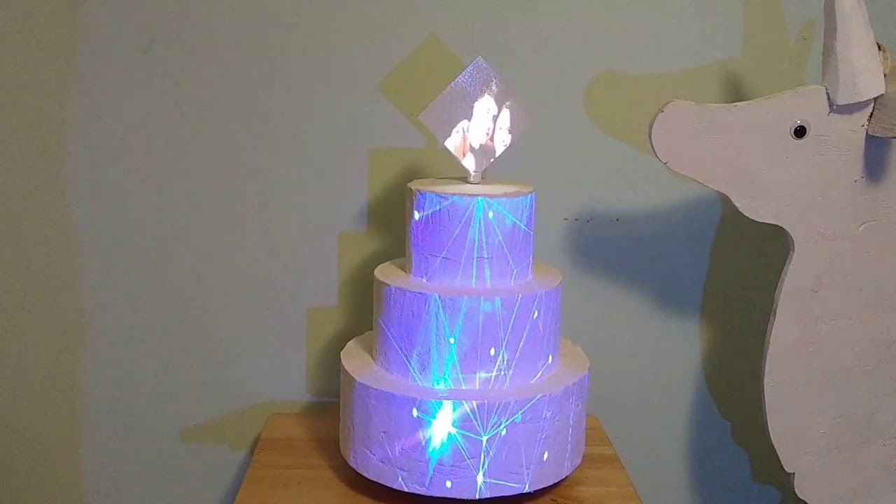Quick and dirty Wedding Cake Projection Mapping with Lightform LE1 - YouTube