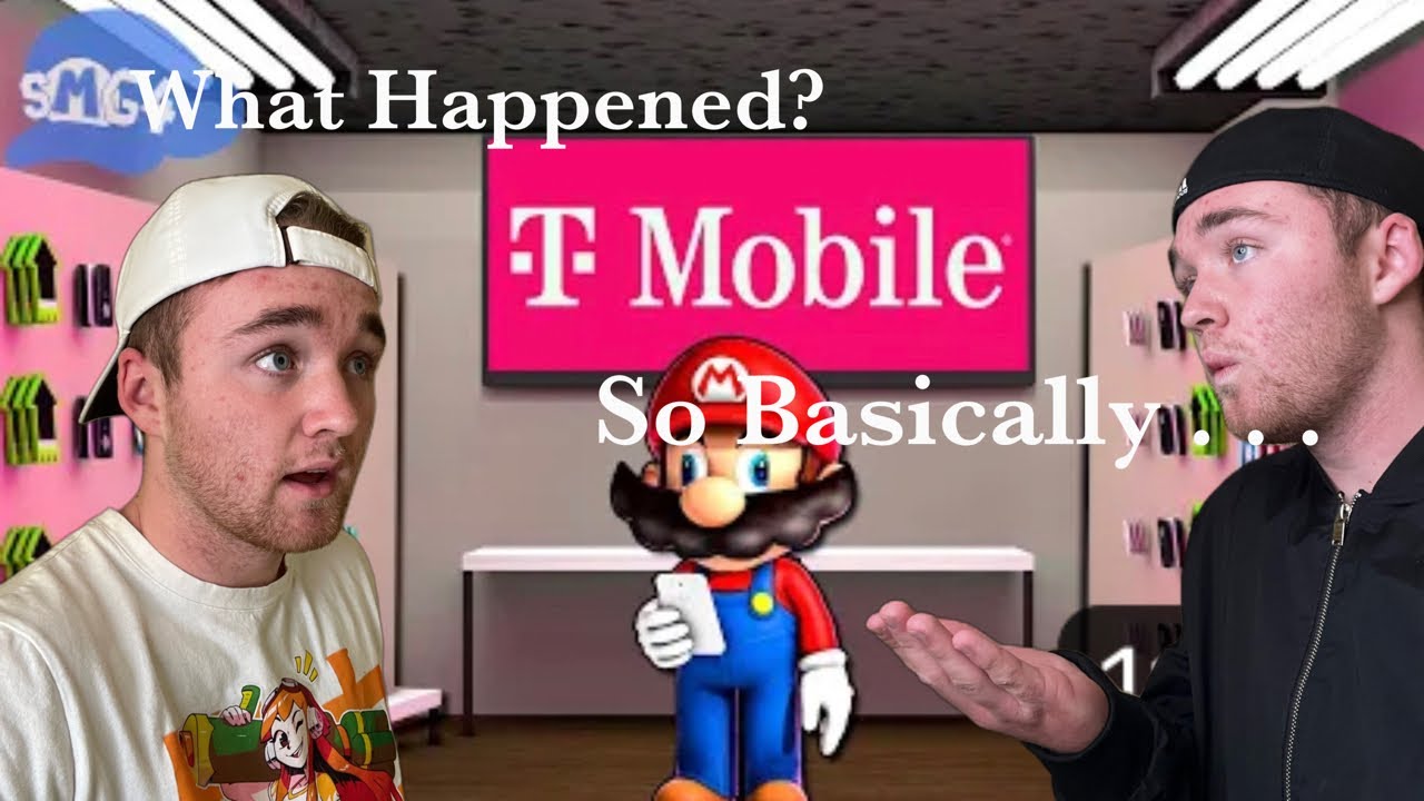 Recap: SMG4 Mario Goes To T-Mobile To Upgrade His Phone Plan - YouTube