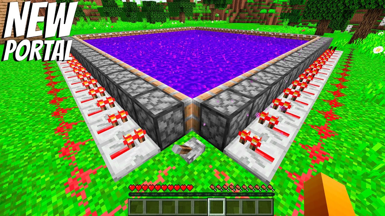 What if YOU BUILD MOST STRANGE PORTAL in Minecraft ? MULTI NETHER ...