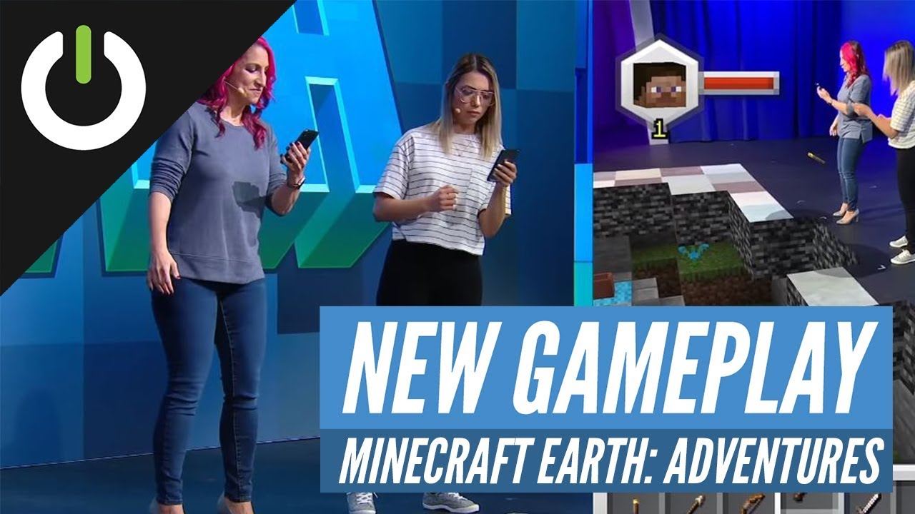 Minecraft Earth: Adventures Gamplay, Minecon 2019 (Mojang) - iOS ...