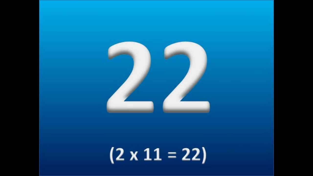 Times Tables - 11s (Skip Counting by 11) - YouTube