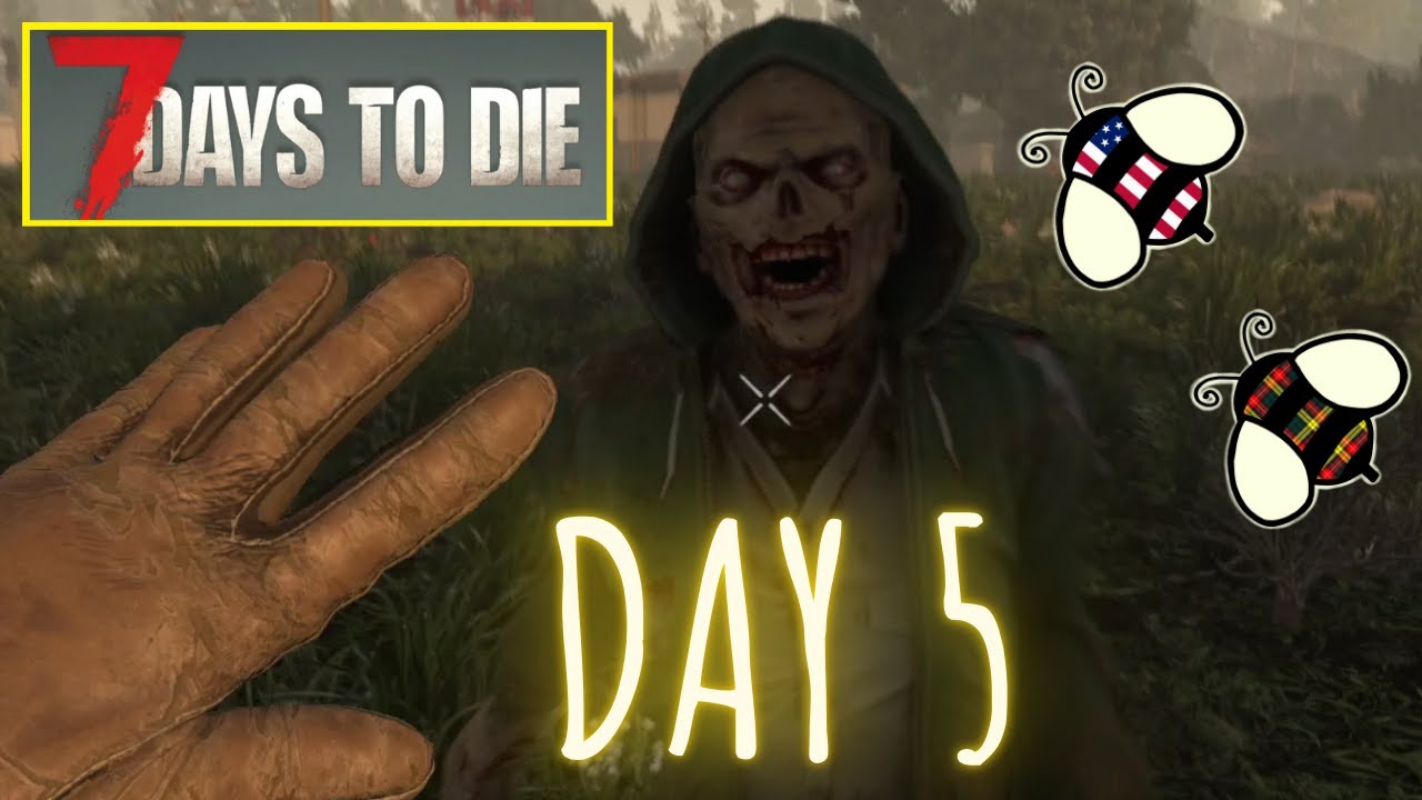 7D2D : V1 : Day 5 : A glitch of a quest - YouTube