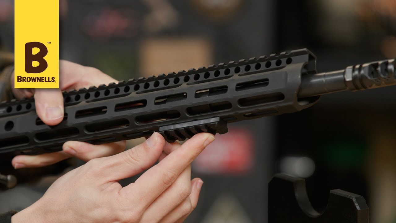 Quick Tip: Mounting M-LOK Accessories Next to the Gas Block - YouTube