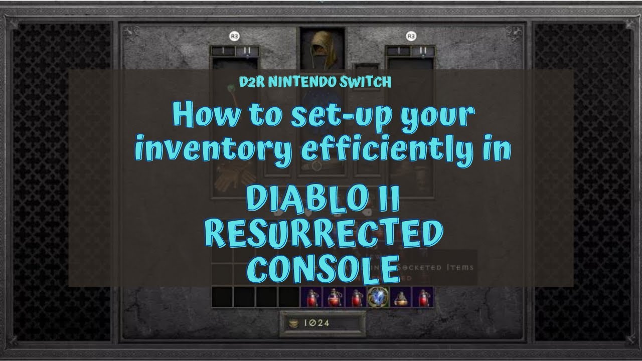 D2R: Best Inventory set-up for Diablo II Resurrected Console - YouTube