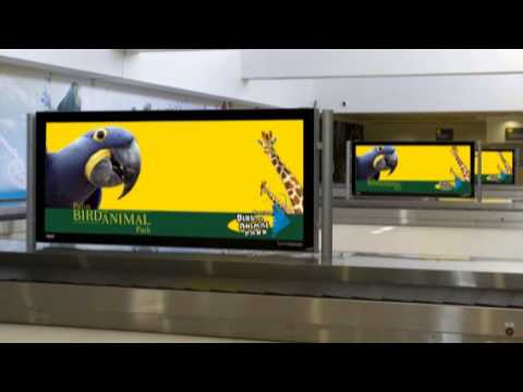 Pafos International Airport Advertising - Scrollers - YouTube