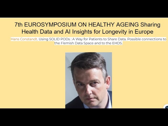 7TH EHA: Using SOLID PODs: A Way for Patients to Share Data: Hans ...