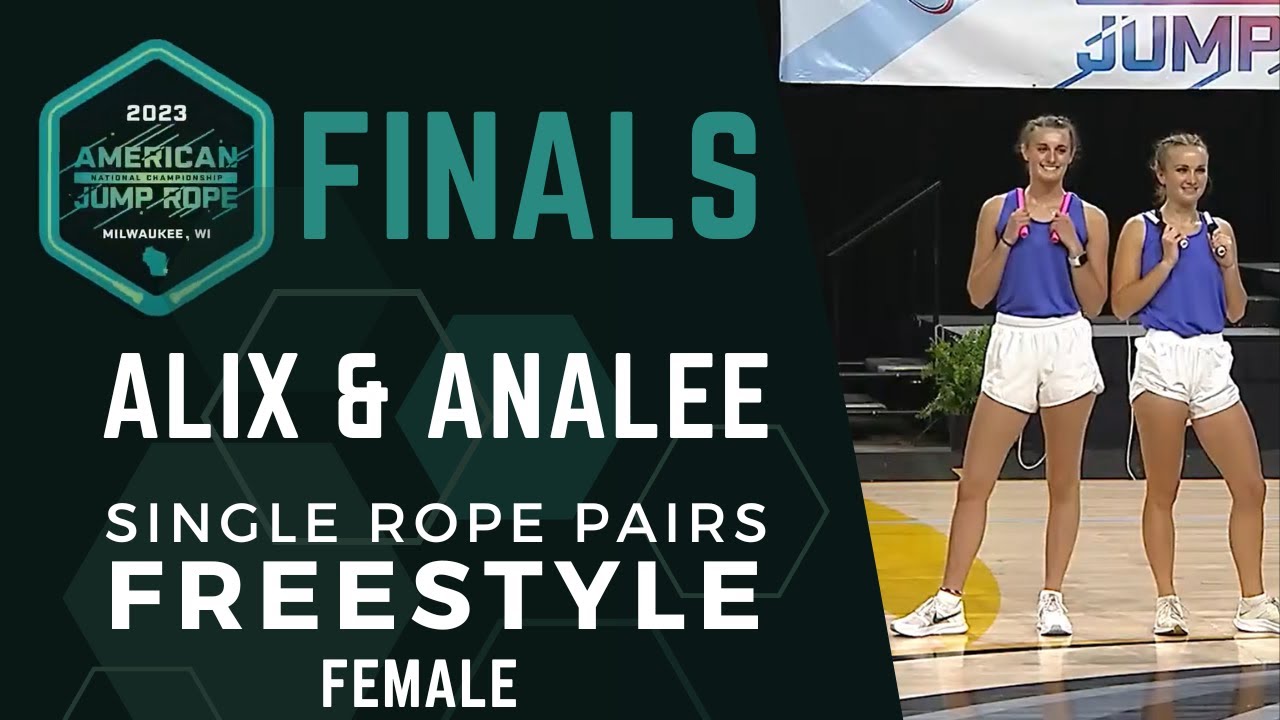 Alix and Analee [Proform Airborne] - Pairs Freestyle - AMJRNC 2023 ...