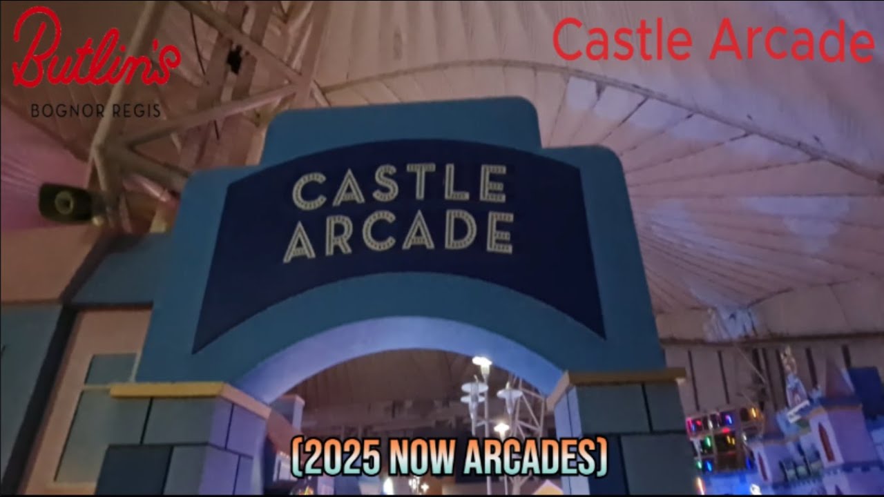Butlins Bognor Regis Castle Arcade Tour 2025 | Walk Through the New ...