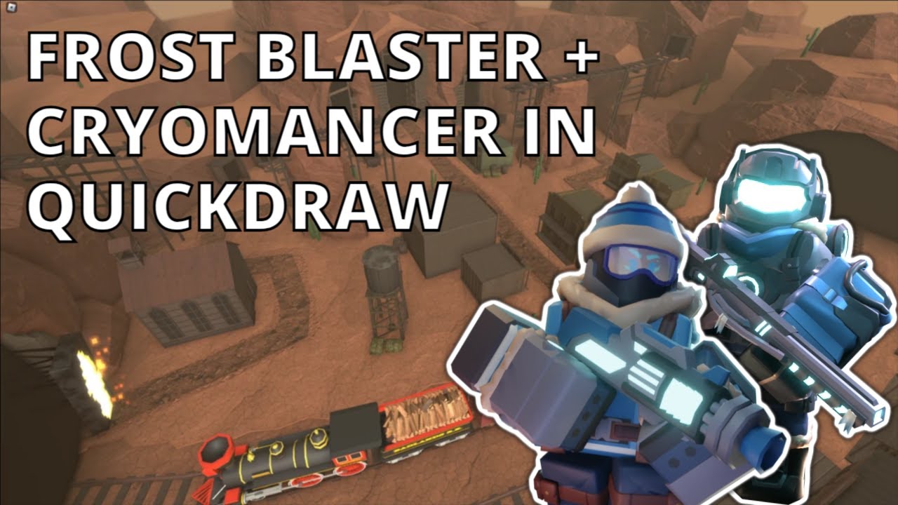 Easy QUICKDRAW with Frost Blaster | Roblox Tower Defense Simulator ...