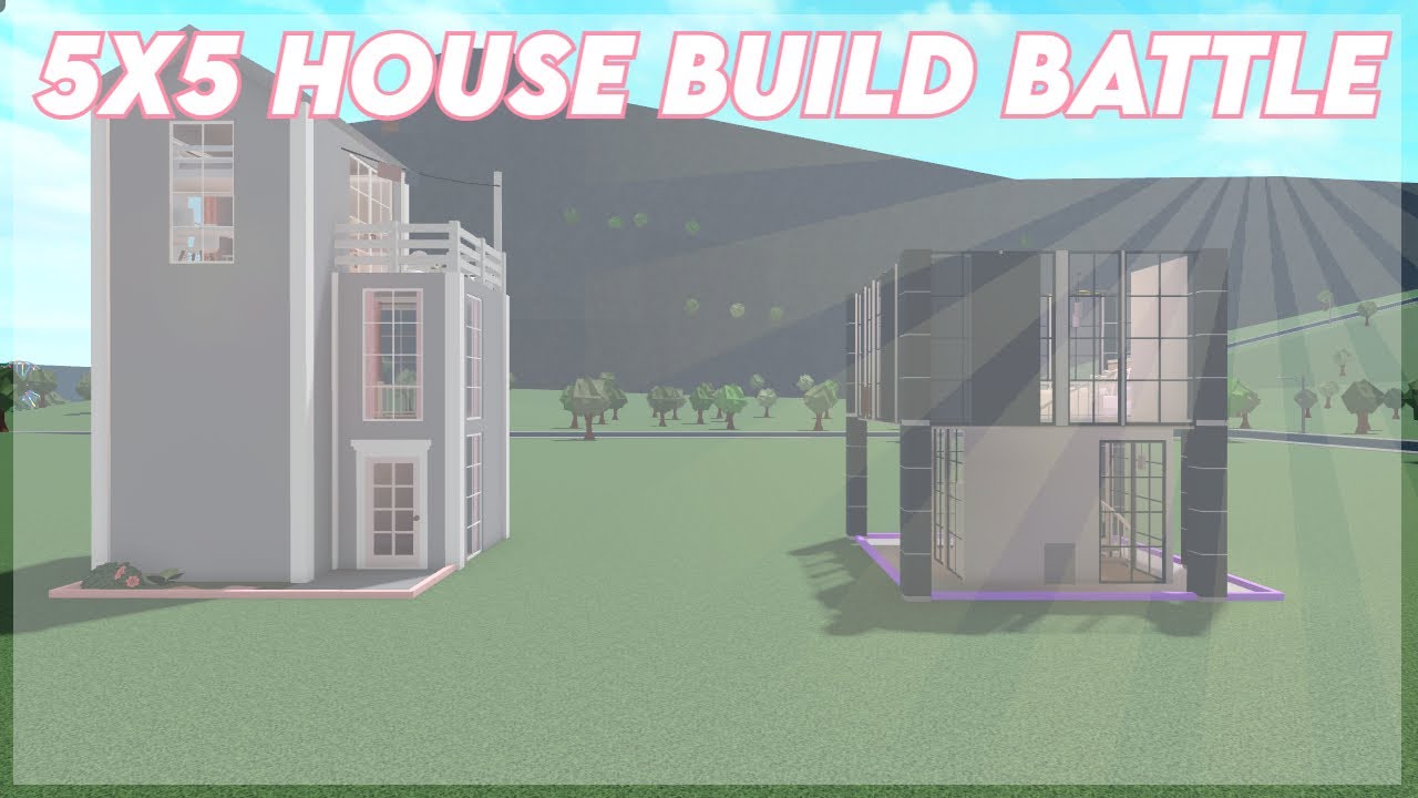 ୨୧˚5x5 house build BATTLE with my cousin - YouTube