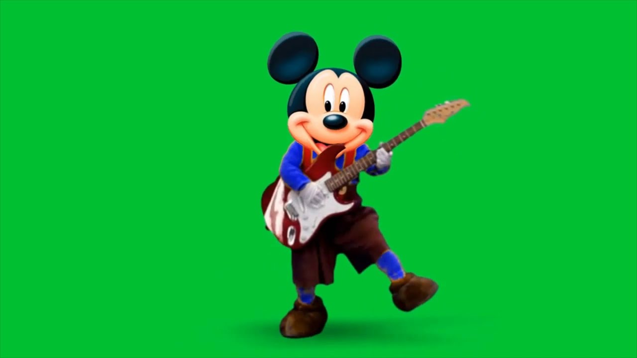 Mickey Mouse Dancing - Green Screen - YouTube