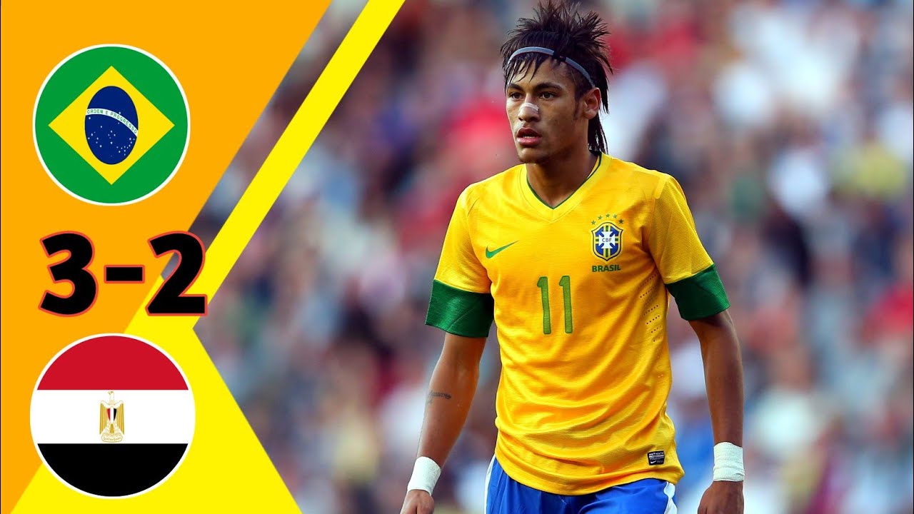 Brazil 3 × 2 Egypt ♦️ 2012 Olympic Extended Highlights & Goals HD - YouTube
