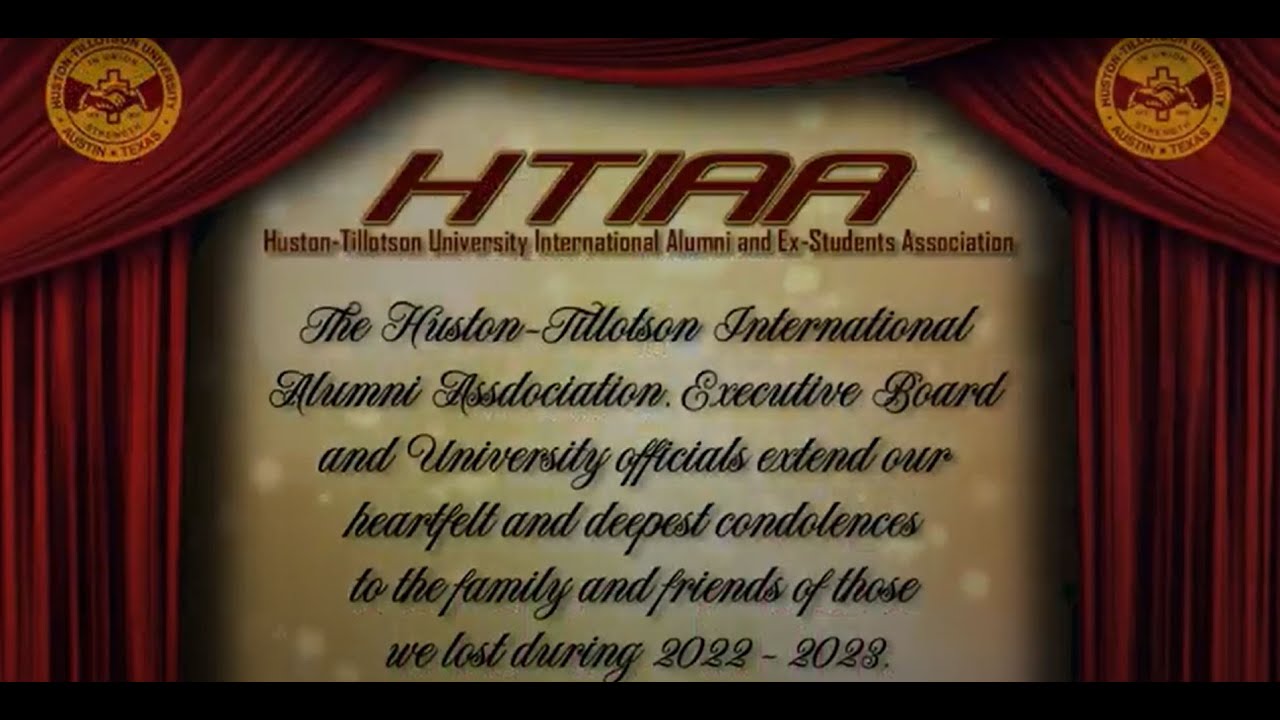 2023 HTIAA Necrology Report - YouTube