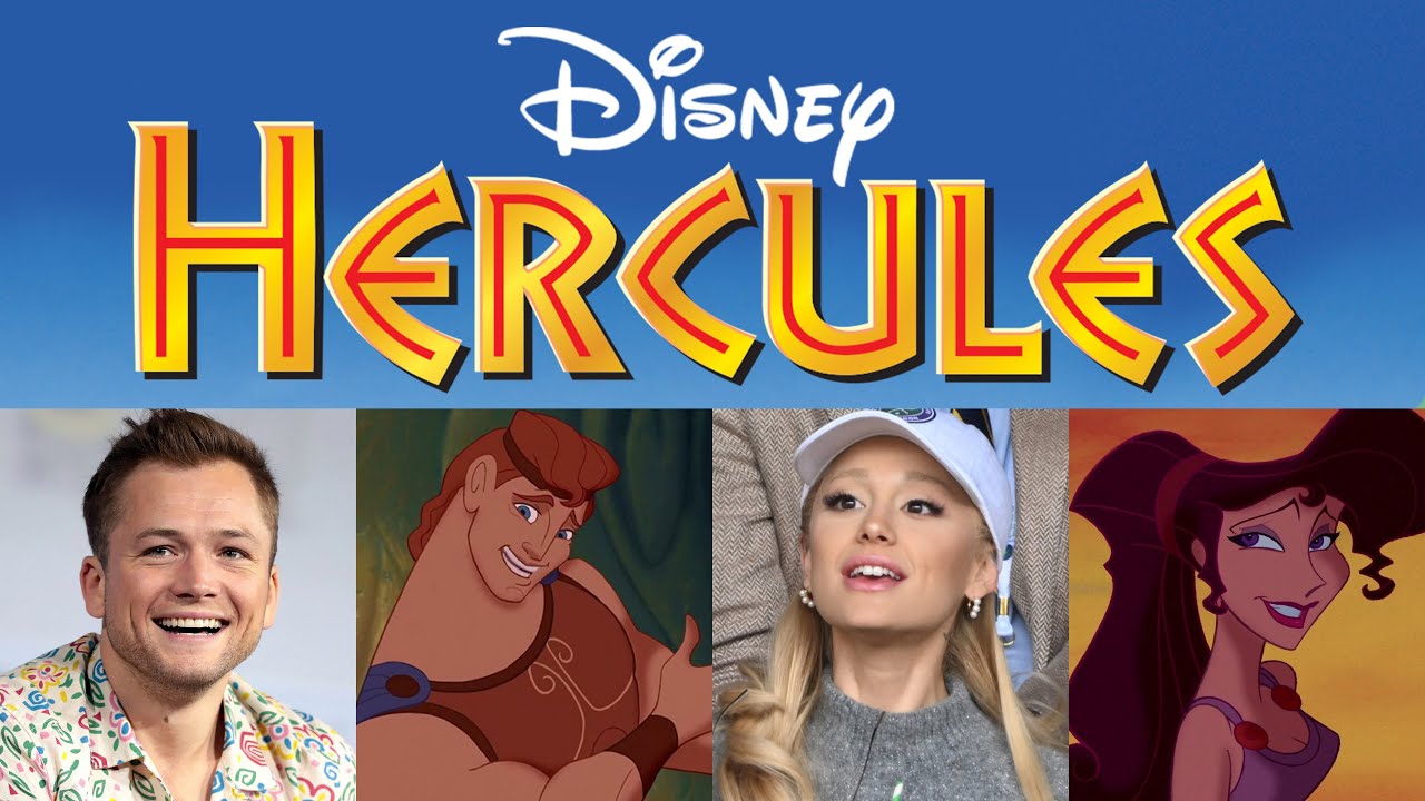 Hercules Live-Action Remake | Taron Egerton and Ariana Grande rumoured ...