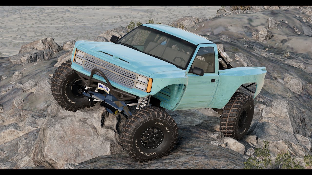Rock Crawling with the Offroad D-Series - BeamNG Drive - YouTube