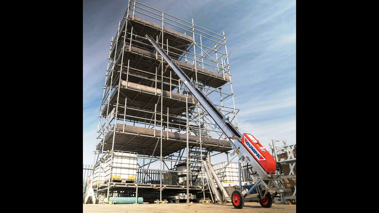 Bumpa Tile Hoists for hire - YouTube
