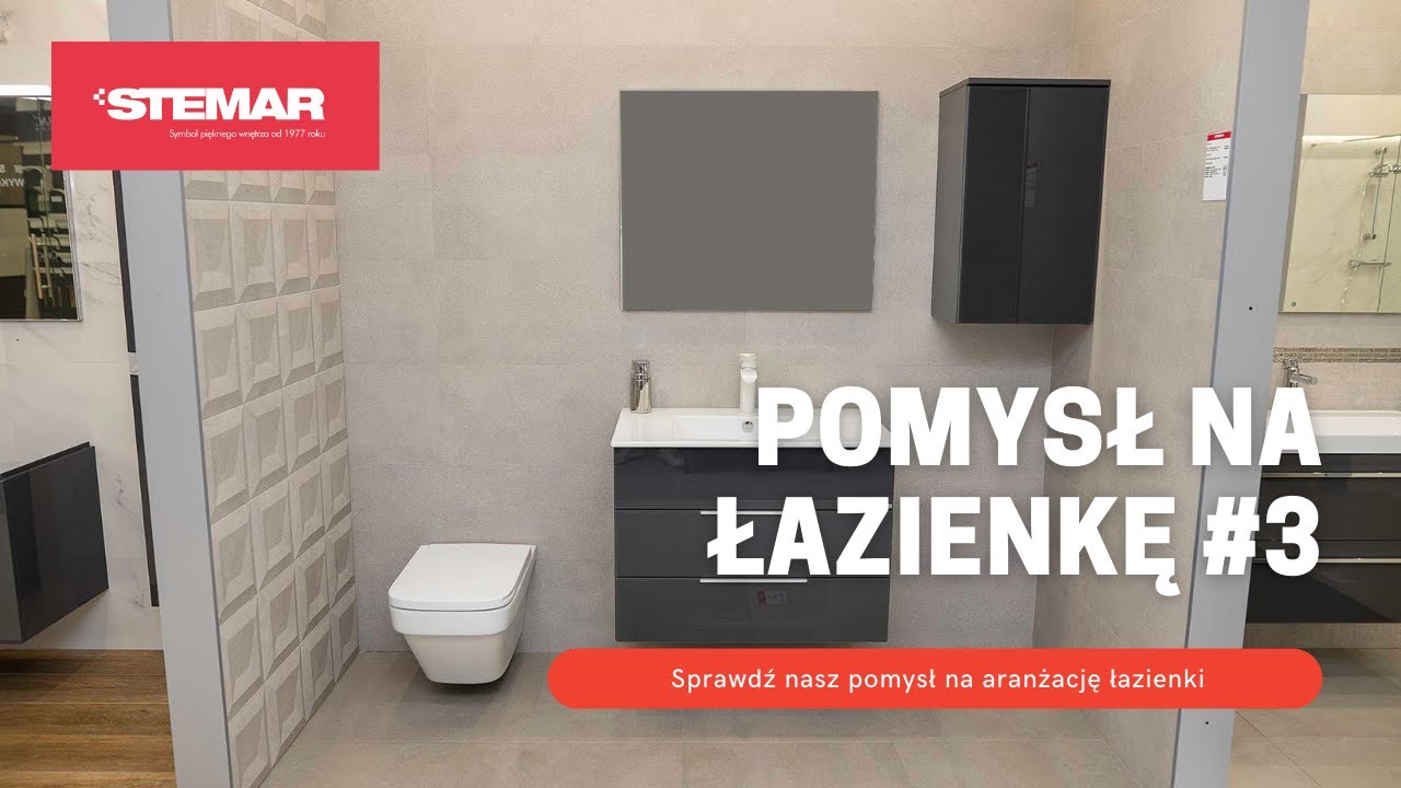 Pomysł na łazienkę #3 #Stemar - YouTube