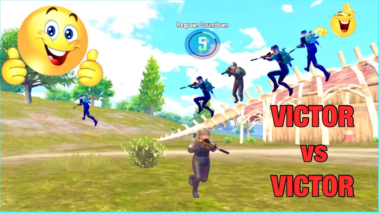 VICTOR vs VICTOR IN BGMI | ⁠@AMOPji funny gameplay - YouTube