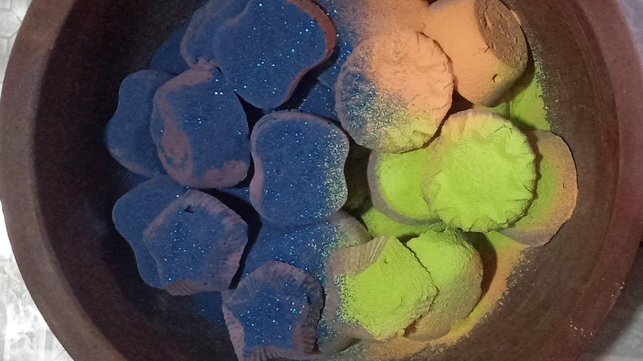 Dusty reform | crispy & powdery | Asmr | stress relief | oddly ...