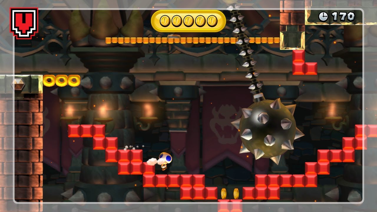 Cashless Castle Crawl (Gold medal) // NEW SUPER MARIO BROS U DELUXE ...