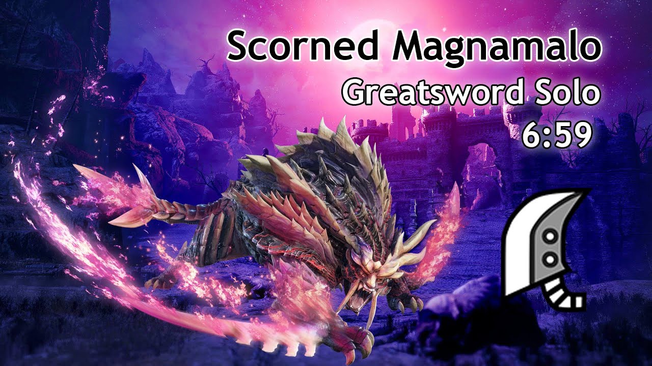 Scorned Magnamalo Solo 6:59 (GS) [MHR: Sunbreak PC] - YouTube