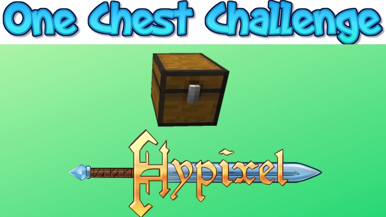 ONE CHEST CHALLENGE!! - YouTube