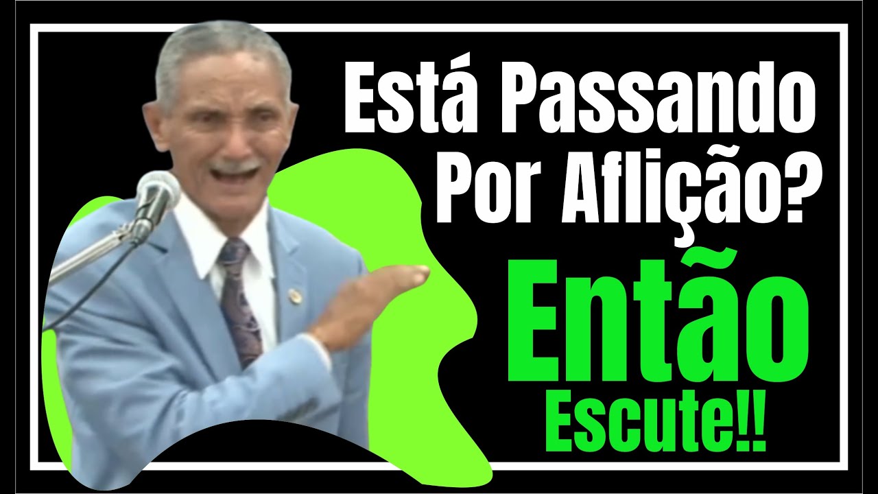 Palavra Com o Pr. José Carlos de Lima - Está Passando Por Aflição ...