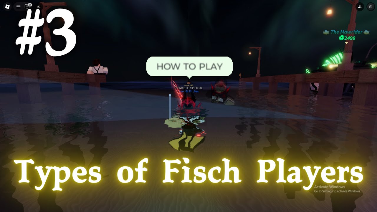 6 Types of Fisch Players - YouTube