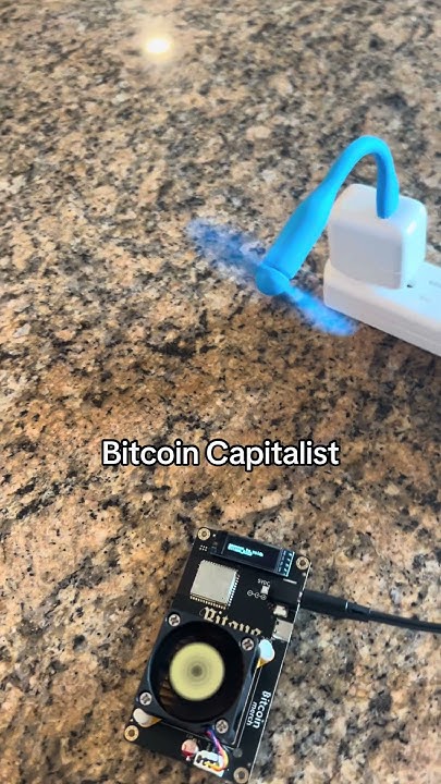 Mini Bitcoin miner for mining at home #bitcoin #bitcoinmining # ...