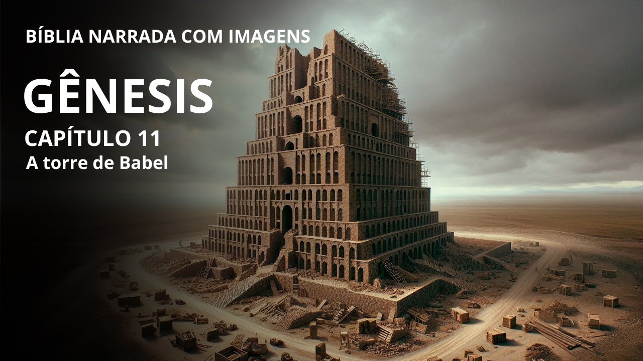 A Torre de Babel em A Bíblia narrada com imagens – Gênesis Capítulo 11 ...