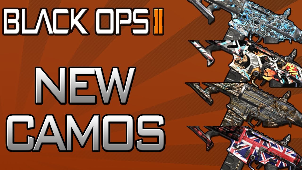 Black Ops 2 - NEW CAMOS "Afterlife" "UK PUNK" "Comics" "Paladin" - YouTube