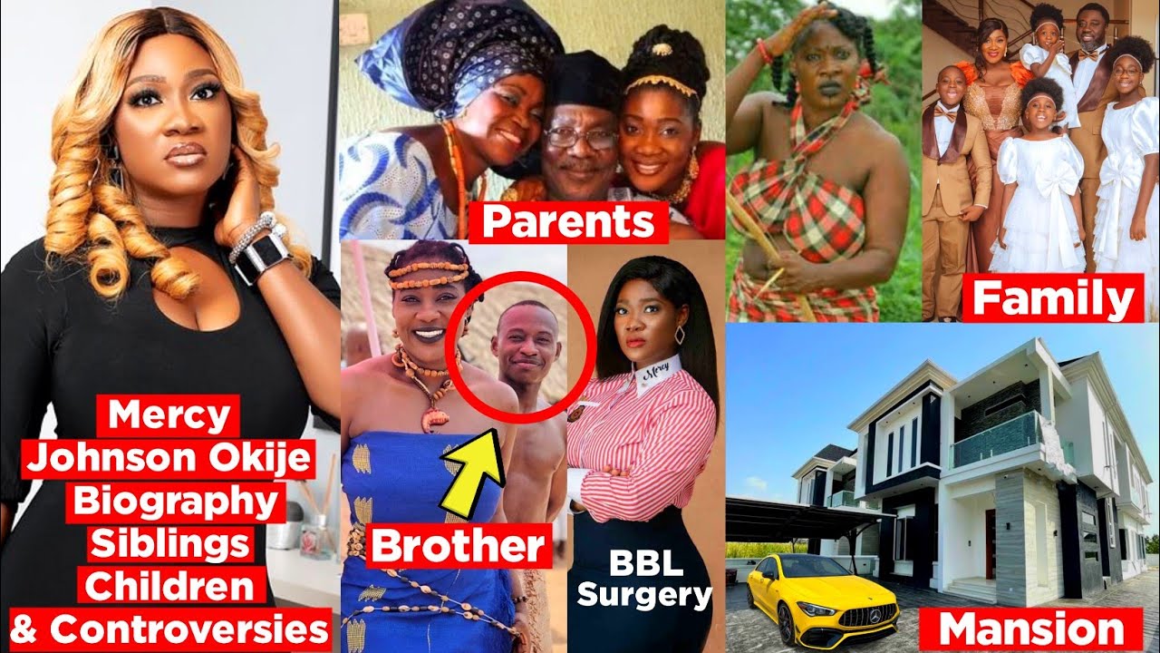 Mercy Johnson Okije Biography, Age, Family, Husband, Children, Career ...