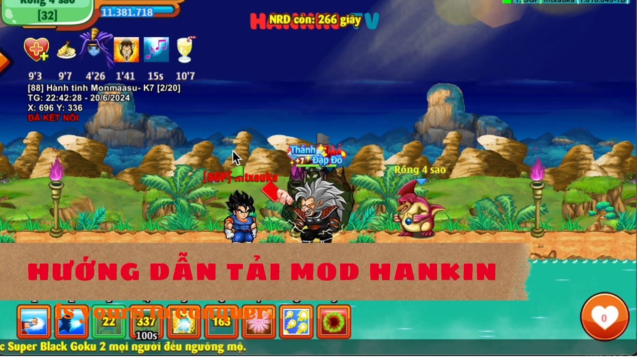 Ngọc Rồng Online - Hướng Dẫn Tải và Cài Đặt mod NRO trên PC - YouTube