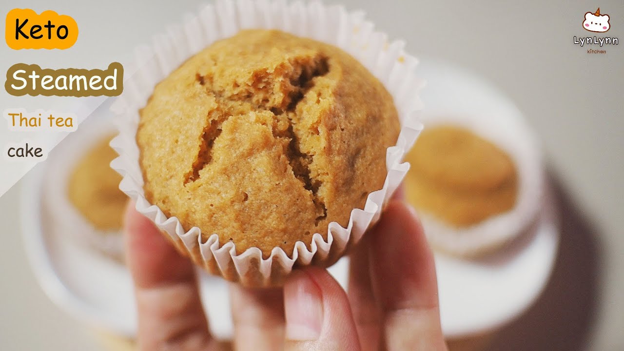 Keto Steamed Thai Tea Cake Recipe, Easy to make | Keto Cake - YouTube