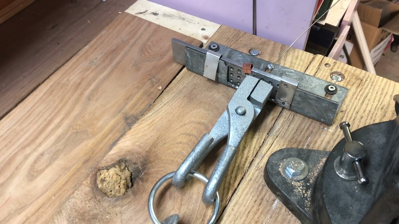 $200 Powered Draw Bench for Jewelers - YouTube