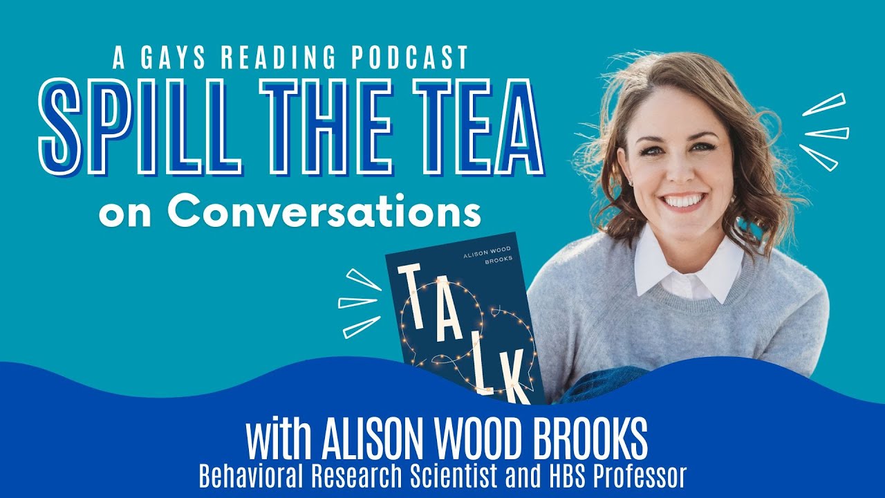 SPILL THE TEA on Conversations with Alison Wood Brooks (Talk) - YouTube