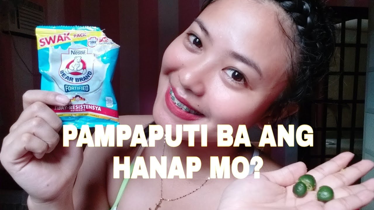 PAMPAPUTI TIPS(Powdered milk at kalamansi lang pala!) - YouTube