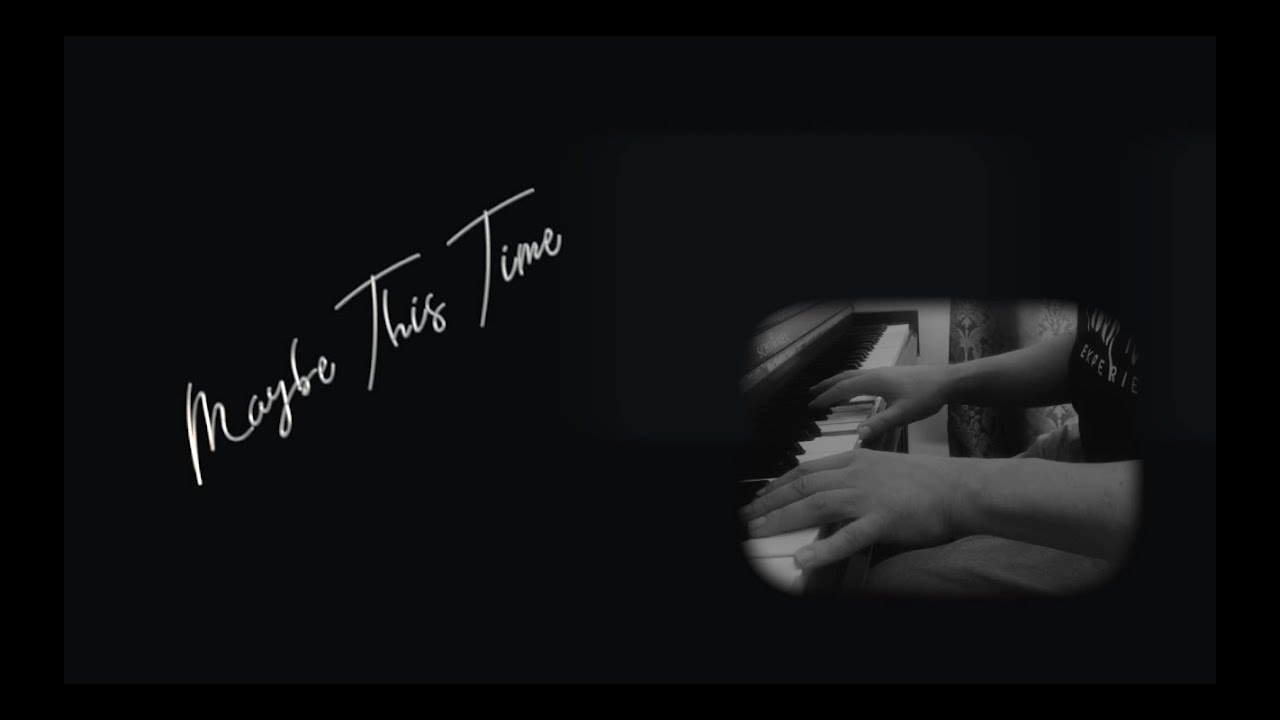 Maybe This Time (Cabaret) with Rick Benbow - YouTube