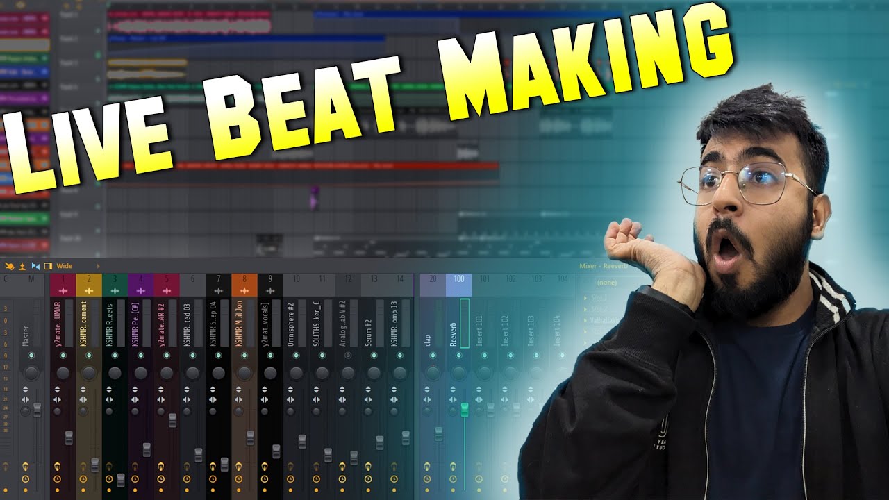 Live beat Making Session In Hindi | Making beats live in FL studio in ...