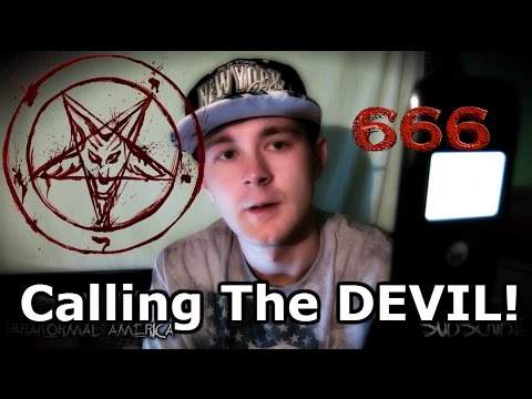 Trying To Contact The Devil! (Calling Satan) - YouTube