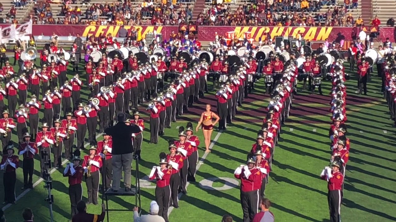CMU Fight Song - band day 2018 - YouTube