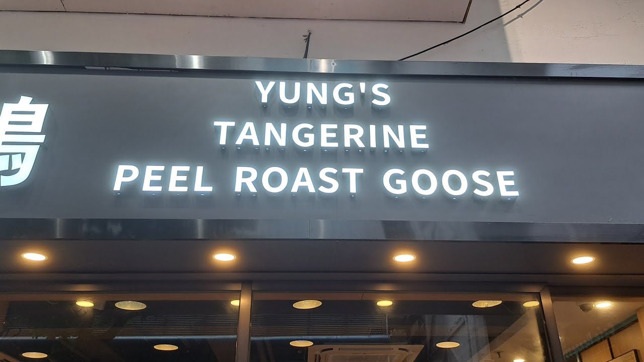 Satisfying Dinner in YUNG'S TANGERINE PEEL ROAST GOOSE with @Pinay in ...