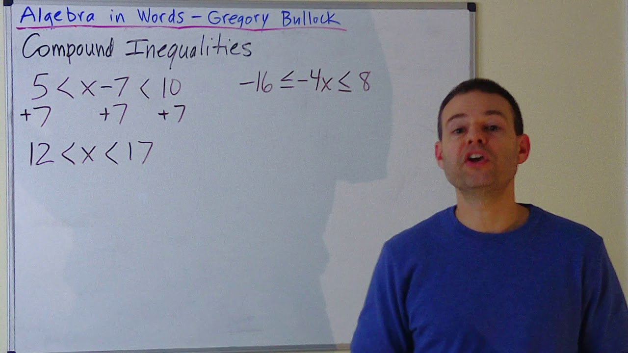 Y129.3 Solving Three-Part Inequalities - YouTube