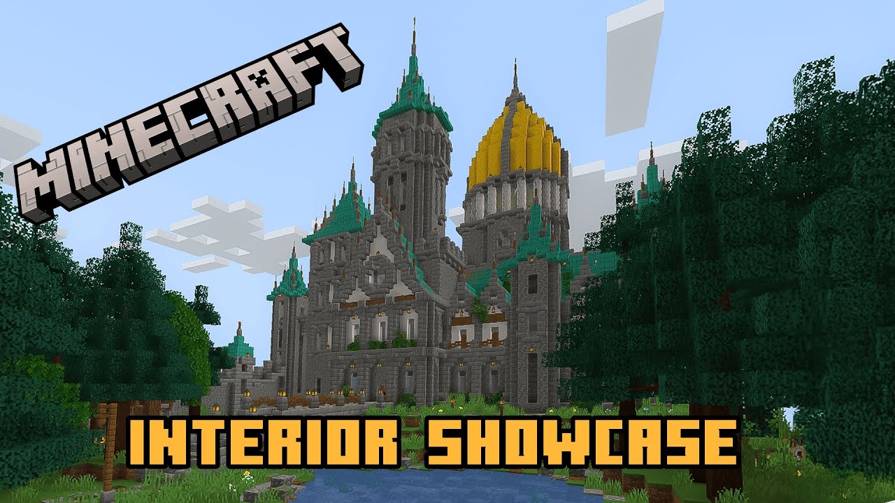 Minecraft: Medieval Castle Interior Showcase | Inspired by NeatCraft ...